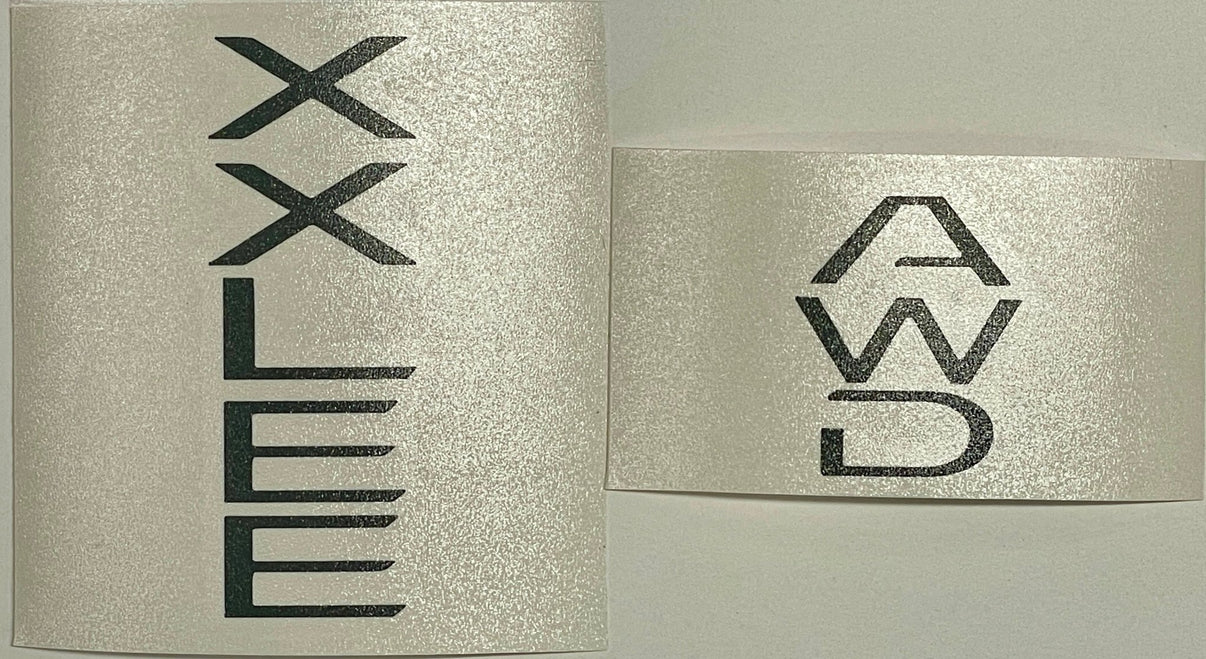 Premium Cast Vinyl Decal Letter Inlays for 2024-2025 Grand Highlander ...