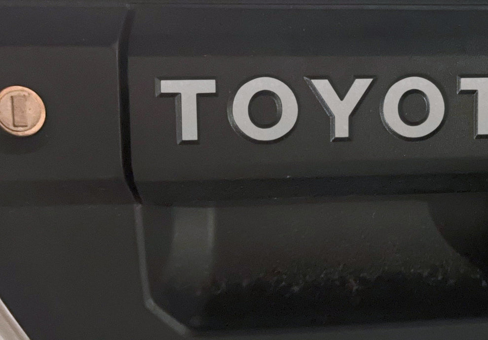 Premium Cast Vinyl Decal Letter Inserts for 2024 Tacoma Tailgate Handle ...