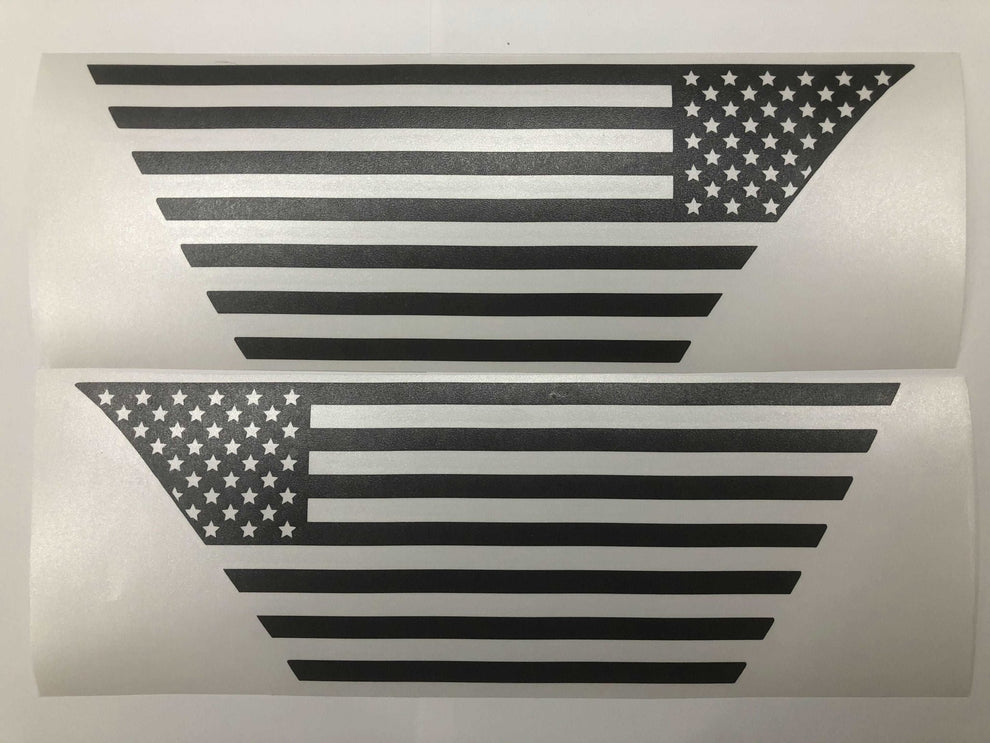 Vinyl Flag Decals for Wrangler JL Gladiator Fender Vents – TVD Vinyl Decals
