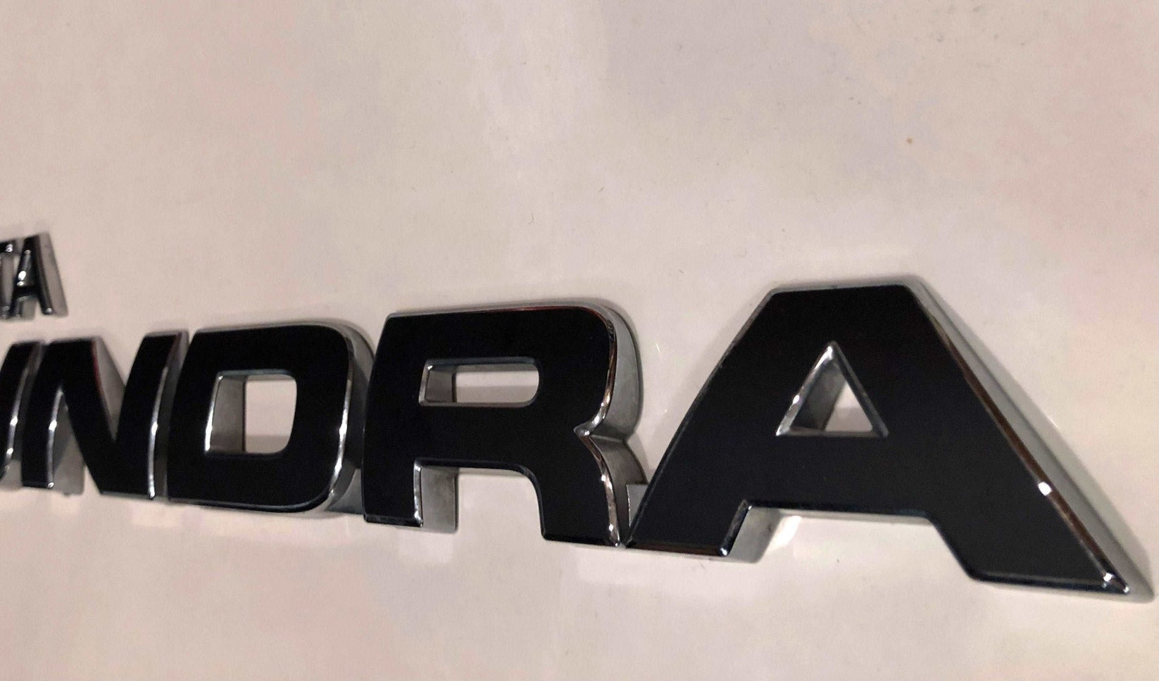 Matte Black Vinyl Letter Inlay Decals for Tundra Doors – TVD Vinyl Decals
