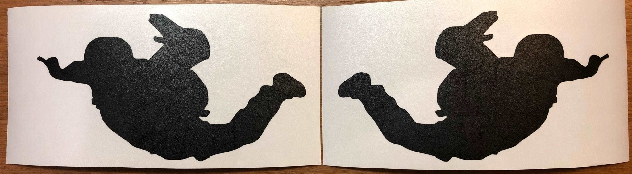 Premium Cast Matte Black Vinyl Lifestyle Decals - TVD Vinyl Decals