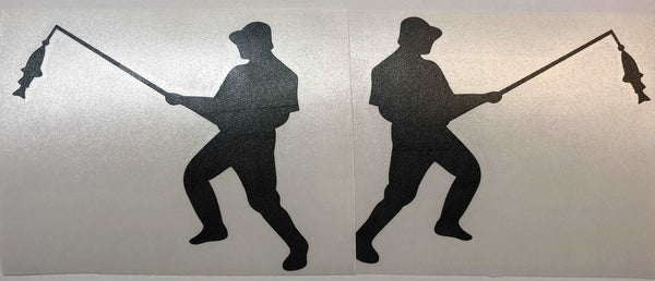 Premium Cast Matte Black Vinyl Lifestyle Decals - TVD Vinyl Decals