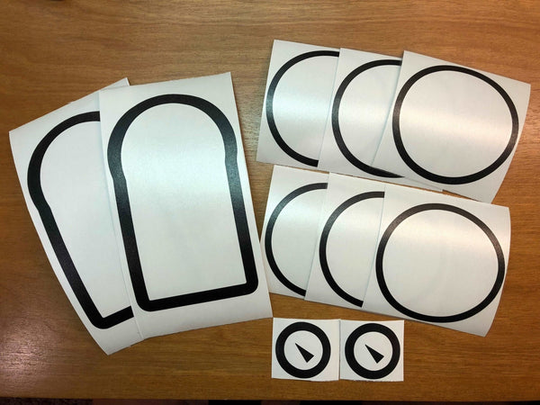 Vinyl Dashboard Blackout Decals for 2016-2023 Tacoma – TVD Vinyl Decals