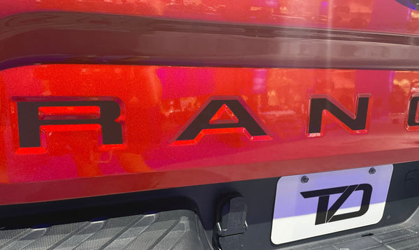 Vinyl Insert Letter Decals for 2019-2024 Ranger Tailgate – TVD Vinyl Decals