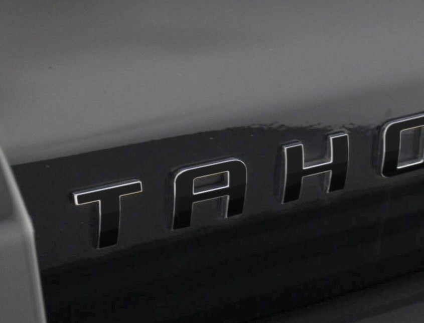 Vinyl Inlay Decals for Tahoe Door and Tailgate Emblems – TVD Vinyl Decals