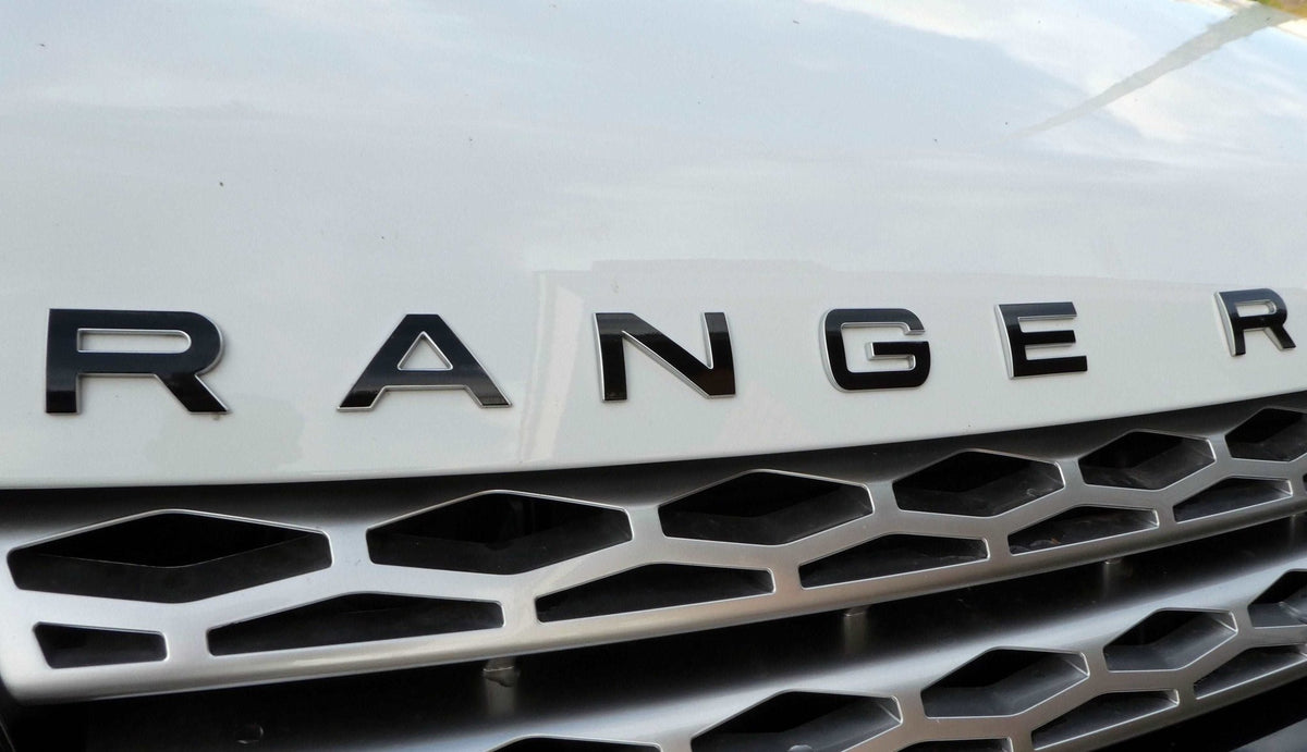 Premium Cast Vinyl Inlay Letter Decals for 2014-2022 Range Rover Sport ...