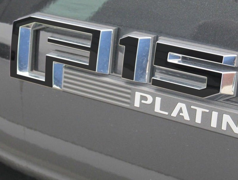 Vinyl Inlay Letter Decals for F-150 Fender Tailgate Emblems – TVD Vinyl ...