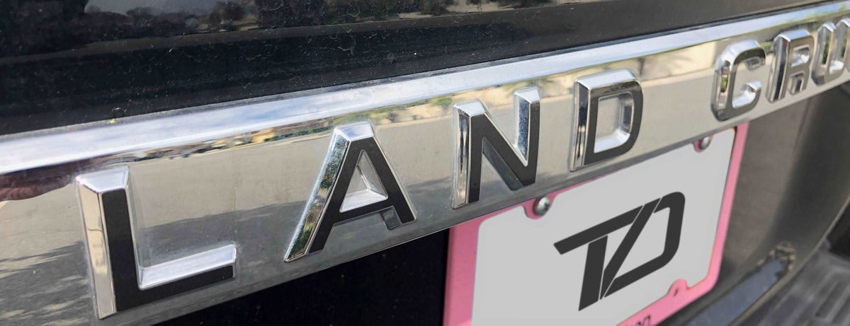 Home › Premium Cast Vinyl Inlay Letter Decals for 2016-2021 Land ...