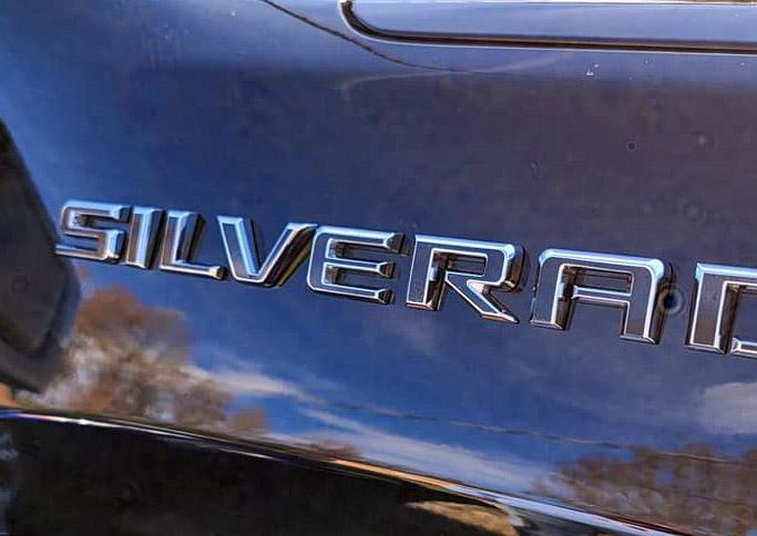 Premium Cast Vinyl Inlay Letter Decals for 2019-2023 Silverado Fender ...