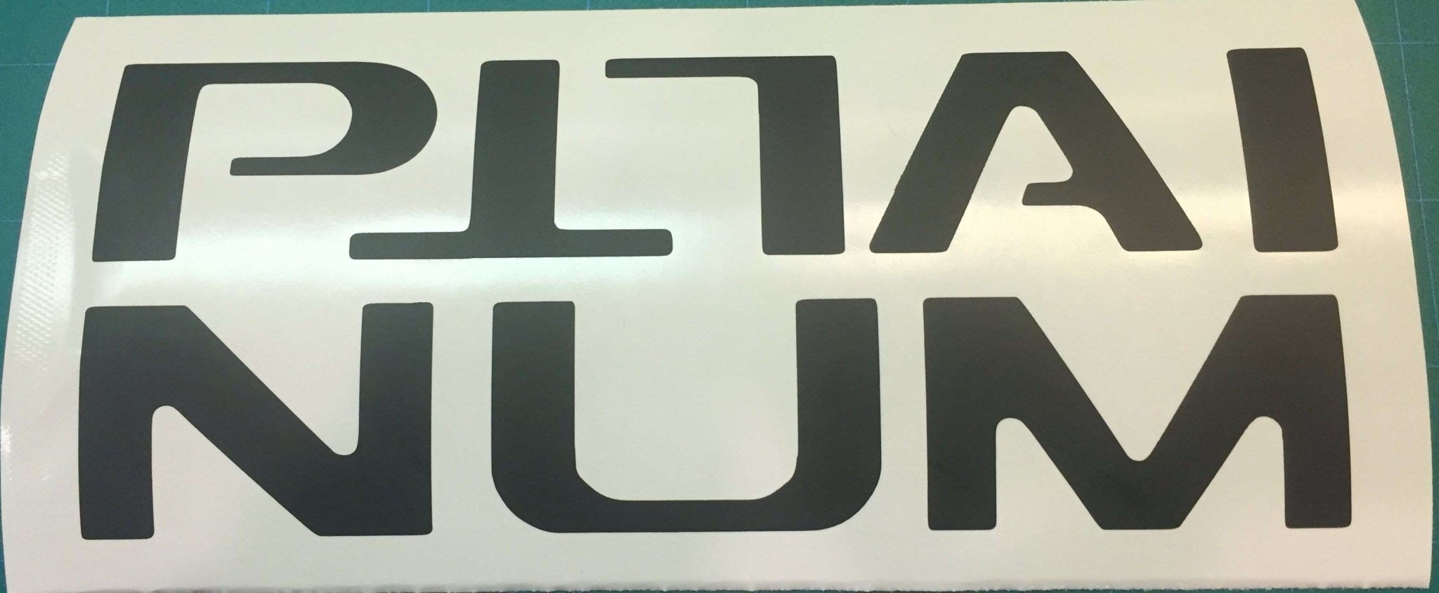 Vinyl Insert Decals for 2015-2020 F-150 PLATINUM Tailgate – TVD Vinyl ...