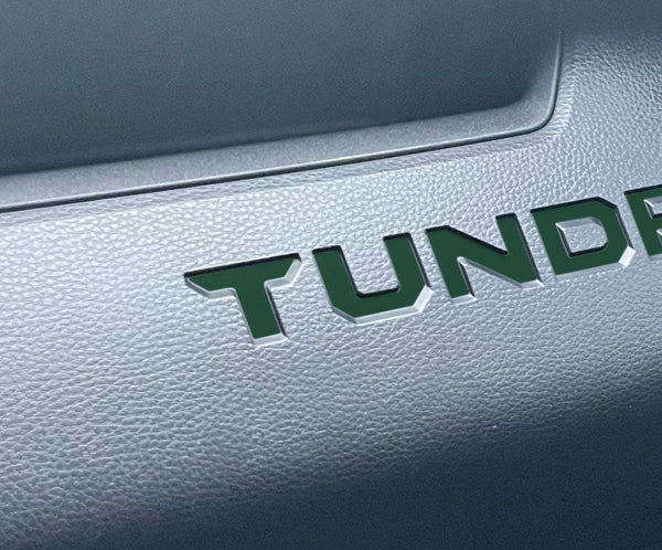 Vinyl Insert Letter Decals for 2022-2023 Tundra Dashboard – TVD Vinyl ...