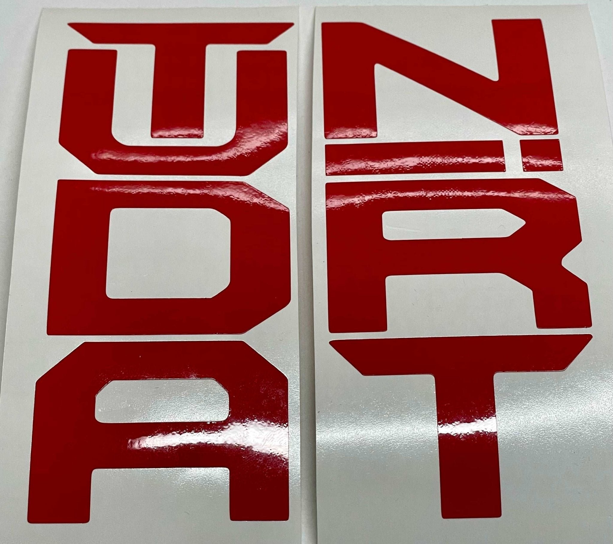 Vinyl Insert Letter Decals for 2022-2023 Tundra Front Bumper – TVD ...