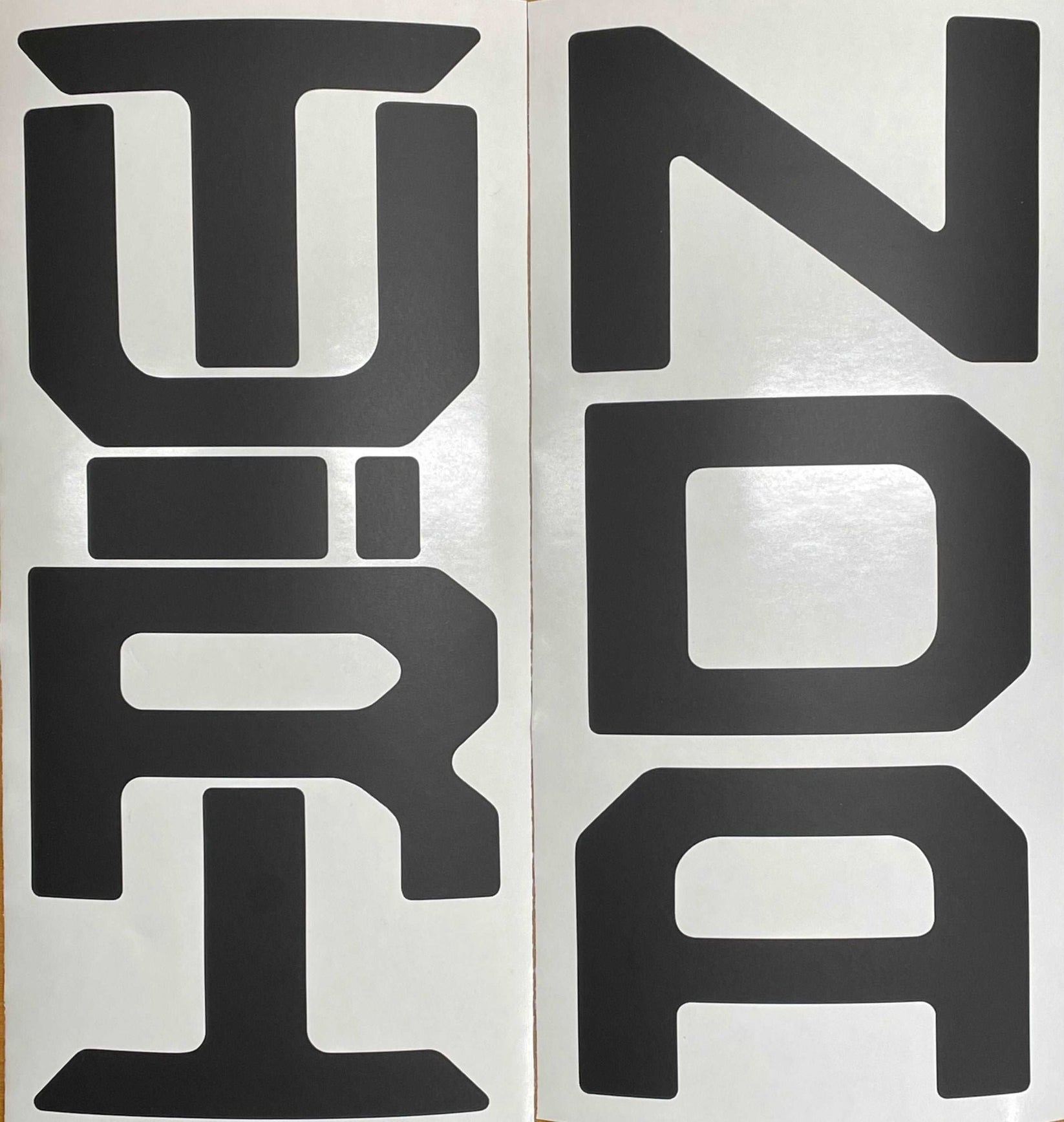 Vinyl Insert Letter Decals for 2022-2025 Tundra Tailgate – TVD Vinyl Decals