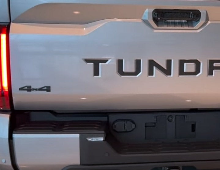 Vinyl Insert Letter Decals for 2022-2025 Tundra Tailgate – TVD Vinyl Decals