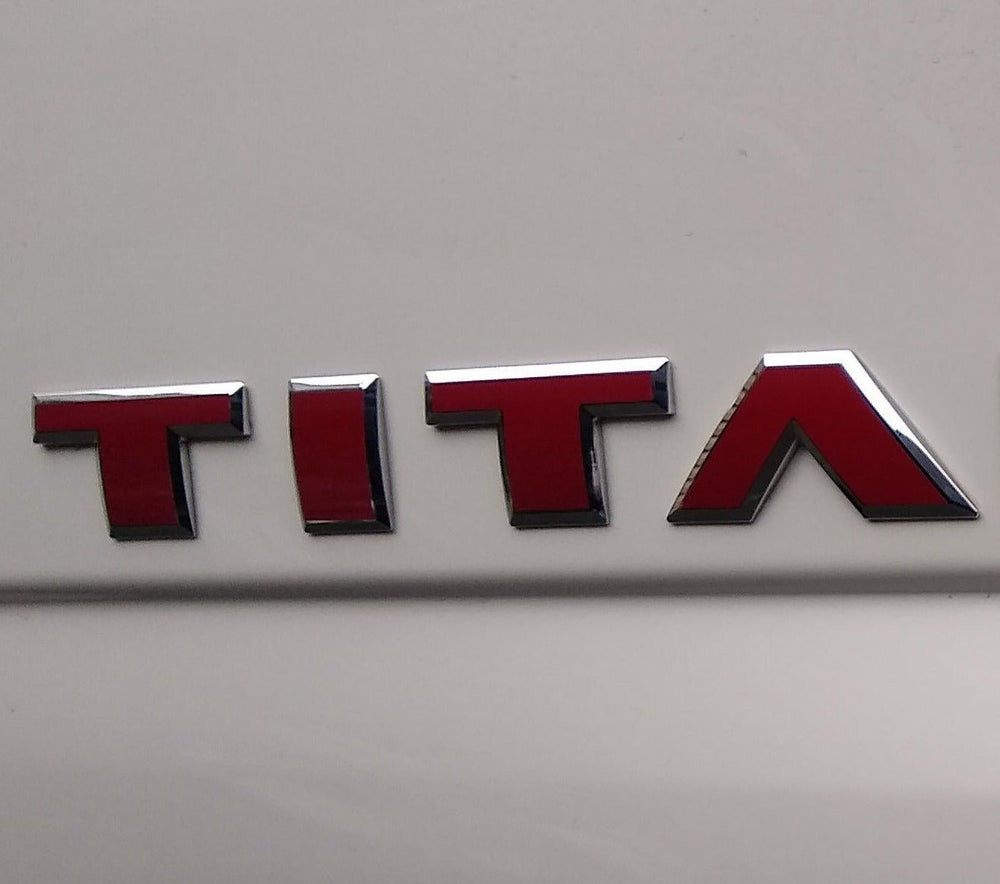 Premium Cast Vinyl Letter Decals for 2016-2023 Titan Doors and Tailgate
