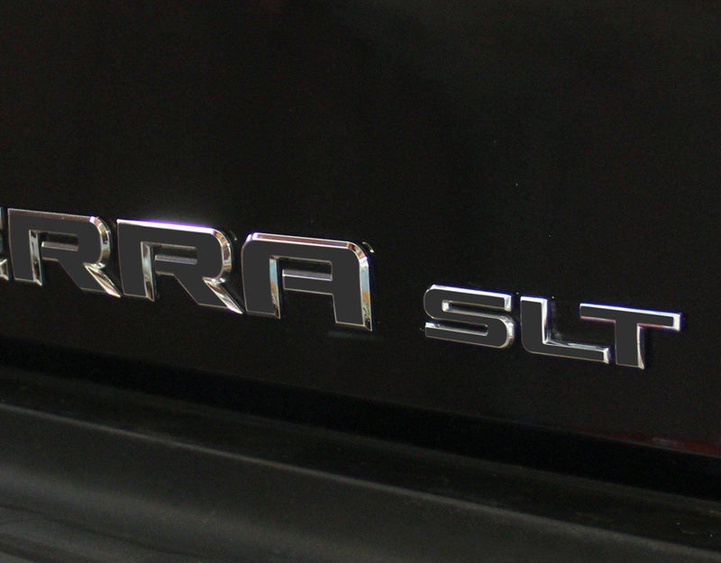 Premium Cast Vinyl Letter Decals for 2019-2023 SIERRA Doors and Tailgate