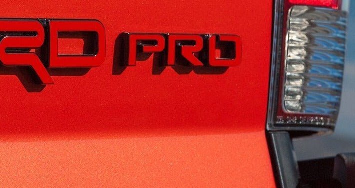 Vinyl Letter Decals for 4Runner and Tacoma TRD Pro Emblems – TVD Vinyl ...