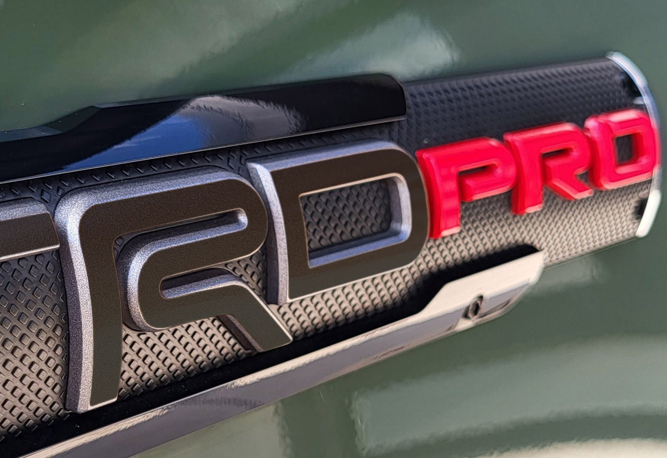 Vinyl Letter Inlay Decals for Tacoma TRD Pro Door Emblems – TVD Vinyl ...
