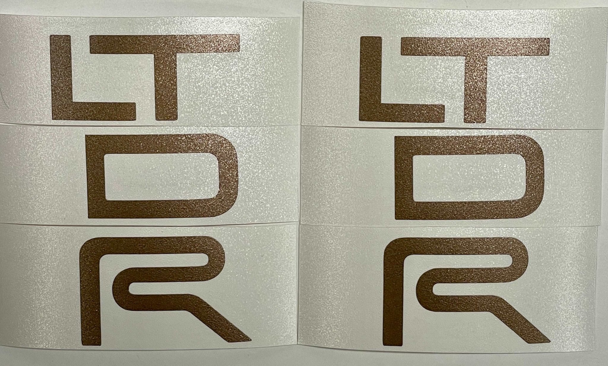 Vinyl Letter Inlay Decals for Tacoma TRD Pro Door Emblems – TVD Vinyl ...