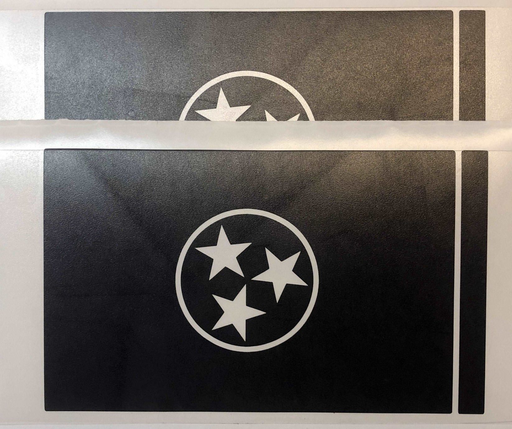 State Flag Decals - Premium Cast Matte Black Vinyl x2 – TVD Vinyl Decals