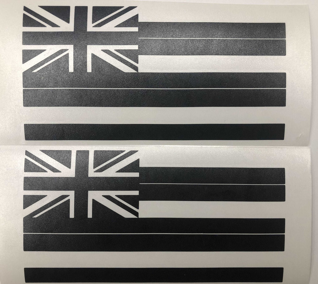 State Flag Decals - Premium Cast Matte Black Vinyl x2 – TVD Vinyl Decals