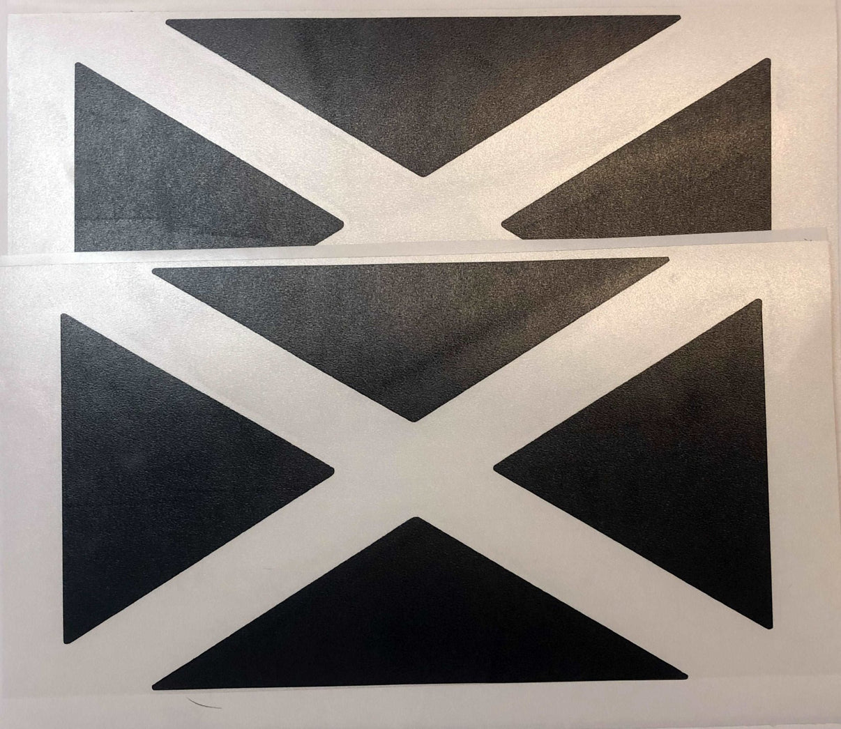 State Flag Decals - Premium Cast Matte Black Vinyl x2 – TVD Vinyl Decals