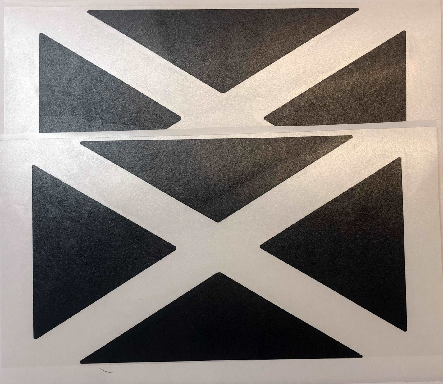 State Flag Decals - Premium Cast Matte Black Vinyl x2 – TVD Vinyl Decals
